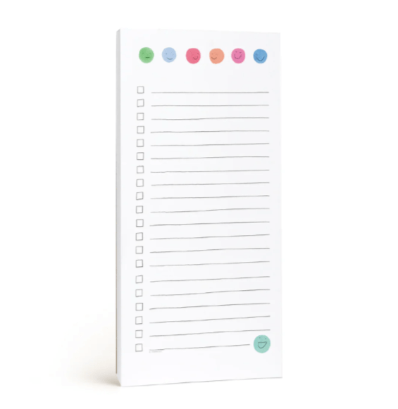 Happy Dots Notepad – Jenn & Co.