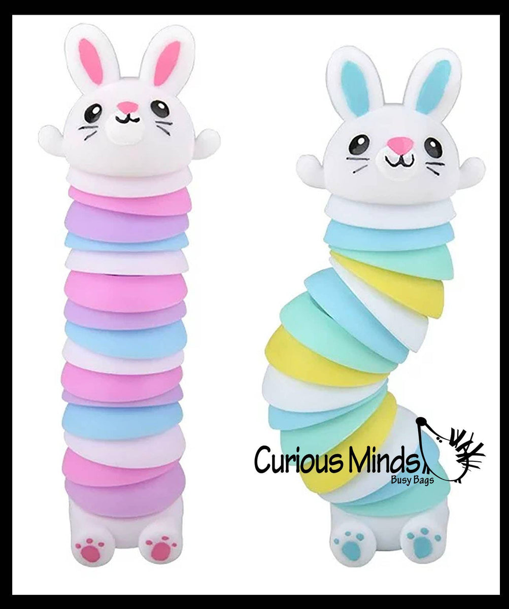 1 Wiggle Bunny Rabbit Fidget - Wiggle Articulated Jointed Mo – Jenn & Co.