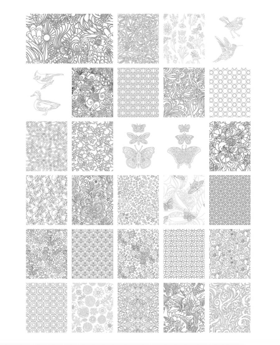 Lesley Evers Coloring Book & Pens – Jenn & Co.